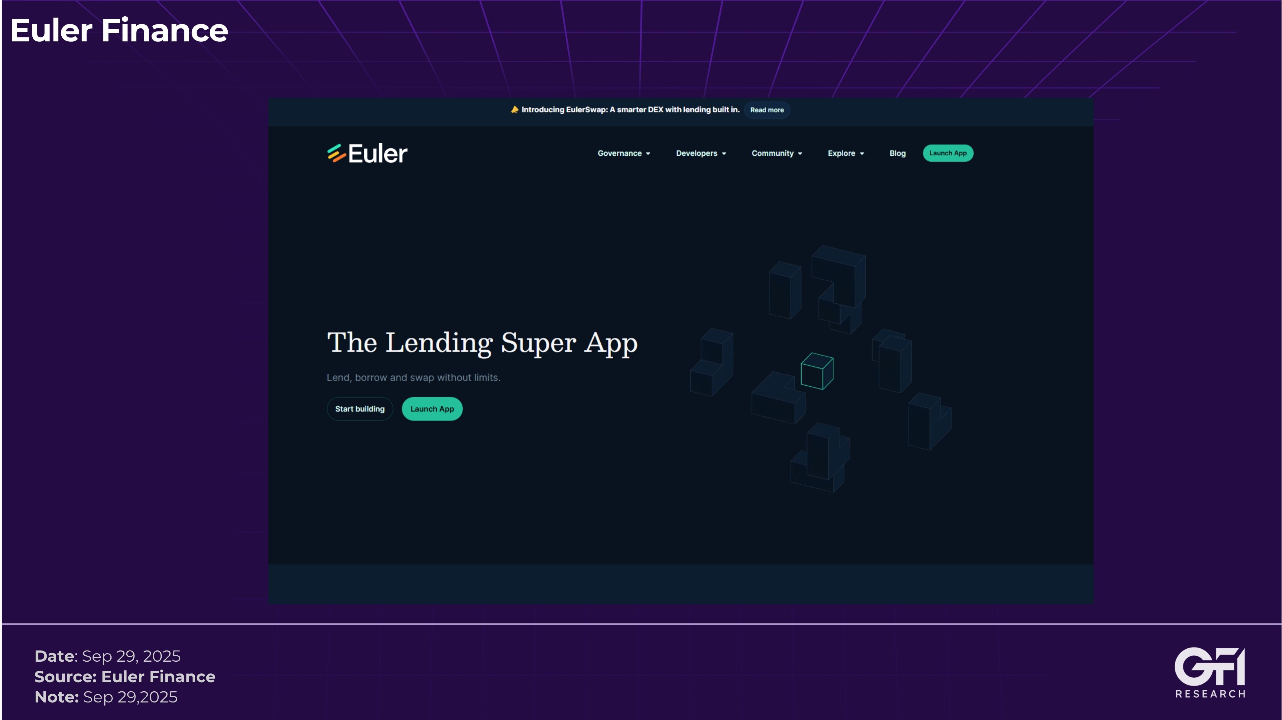 Euler Finance: Tokenomics & Fee Flow tạo giá trị $EUL